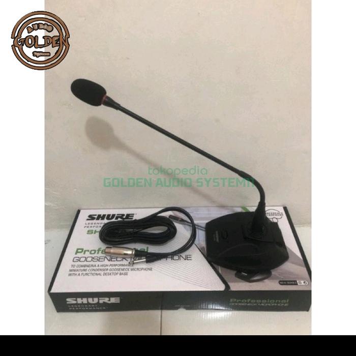Jual MIC MEJA / MIC CONDNESOR PODIUM SHURE SH 20 A GOOSENECK ...