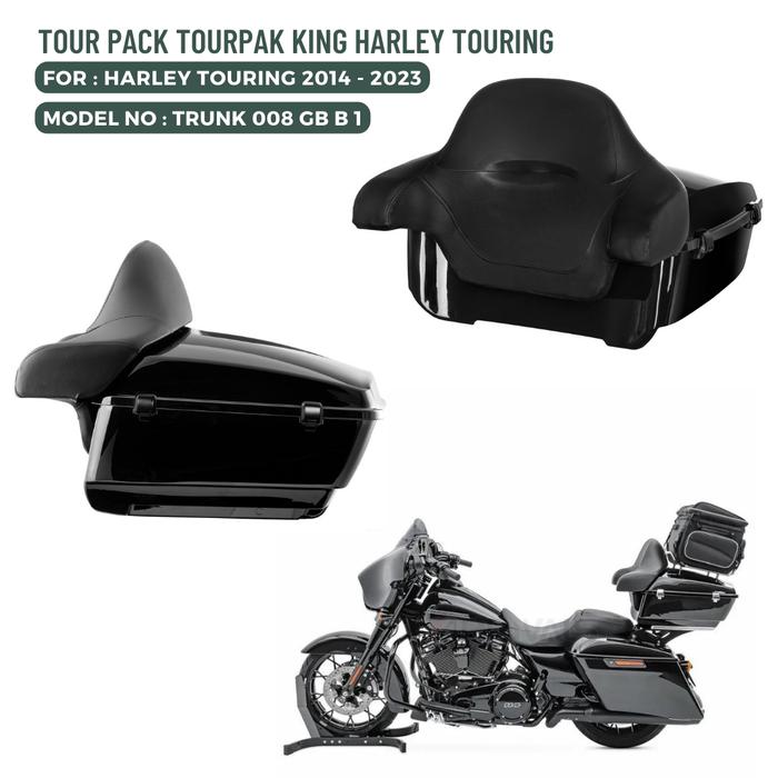 Jual TOURPACK KING HARLEY TOURING 2014-2023 TRUNK 008 GB B 1 - Kota ...