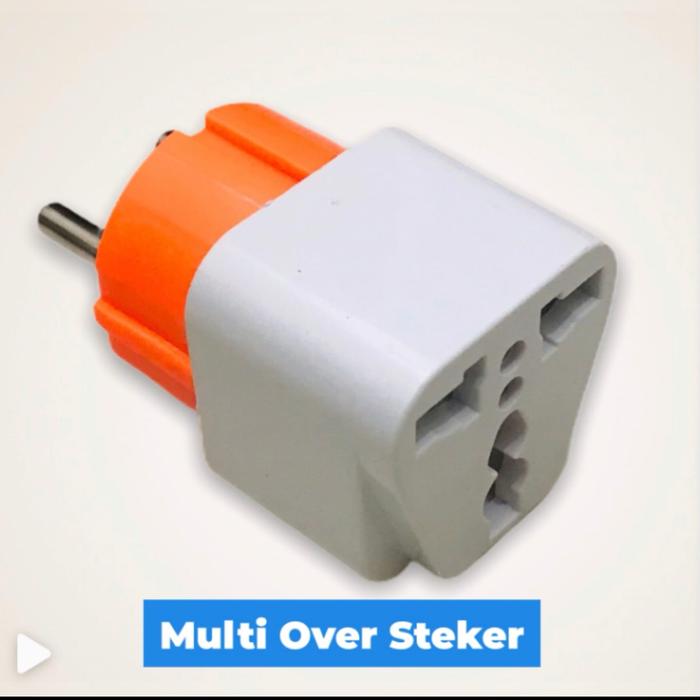Jual Steker Kaki 3 Ke Kaki 2 Colokan Sambungan Listrik Multi Over ...
