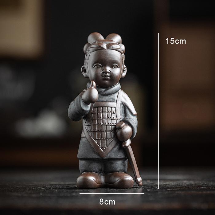 Jual Patung Bayi Prajurit Lucu / Terracotta Warrior Figurine 2399 ...