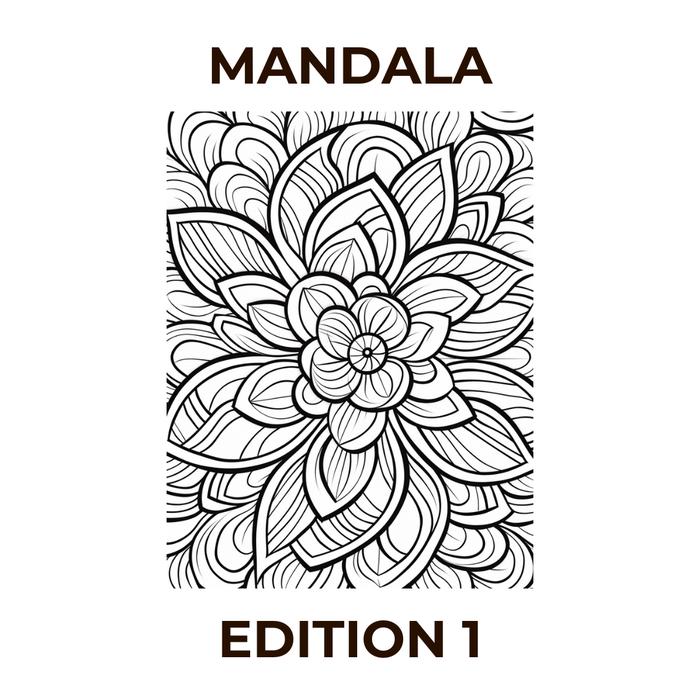 Jual Halaman Mewarnai Tema Mandala Edisi 1 File Digital - Kab ...