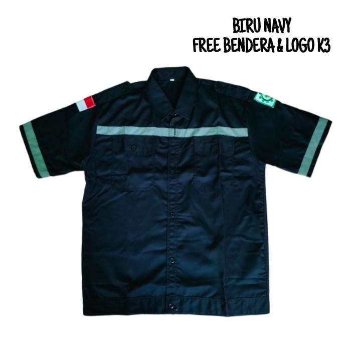 Promo Seragam Safety Proyek Lengan pendek Wearpack safety Proyek Pdh ...