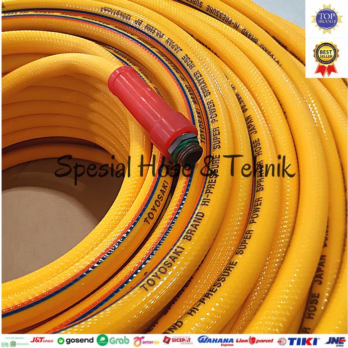 Promo SELANG ANGIN KOMPRESSOR 8.5 X 14 MM 100 METER TOYOSAKI HIGH ...