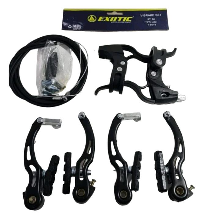 Jual Rem V Brake Set Sepeda BMX MTB Lipat Exotic - Kota Tangerang - KJB ...