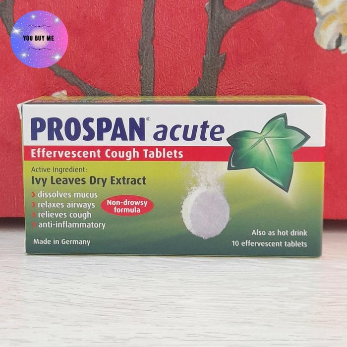 Jual Prospan Acute Anak 6 tahun dewasa obat batuk 10 effervescent ...