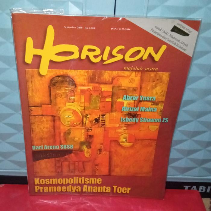 Jual Majalah Horison / Buku / Pramoedya Ananta Tour - Kota Bogor - snake sabo | Tokopedia