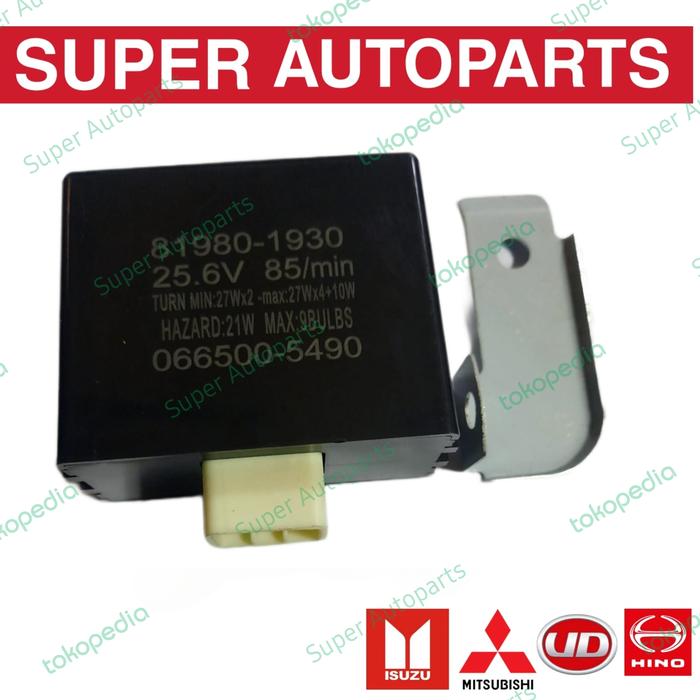 Jual FLASHER RELAY SEN HINO LOHAN JO8E FM 260TI KAKI 6 24 V - Kota ...