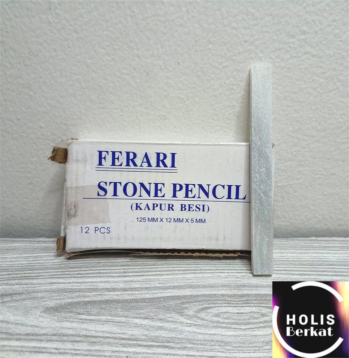Jual Kapur Besi / Stone Pencils / Kapur Tulis Tukang / PER PAK FERARI ...