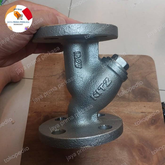 Jual Y Strainer Kitz Stainless Steel 304 1" inch Flange DN25 SC-S13 JIS 10K - Jakarta Barat ...