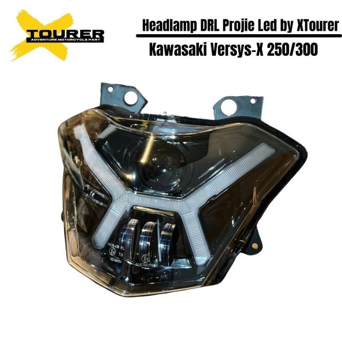 Jual Headlamp Kawasaki Versys-X 250/300 DRL Projie Led by XTourer - Kota Bekasi - Syndicate ...