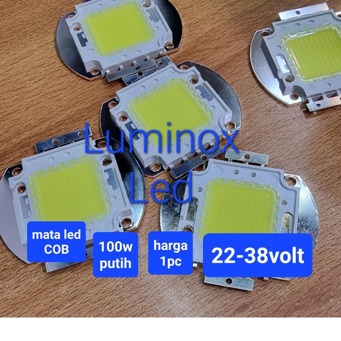 Jual mata led 100w 100watt 100 w HPL led 100w 100watt mata led cob ...