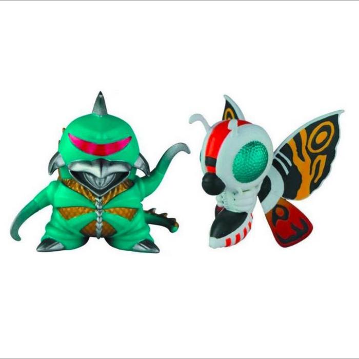 Jual Bandai Godzilla Chibi Figures Gigan & Mothra Set of 2 Preloved ...