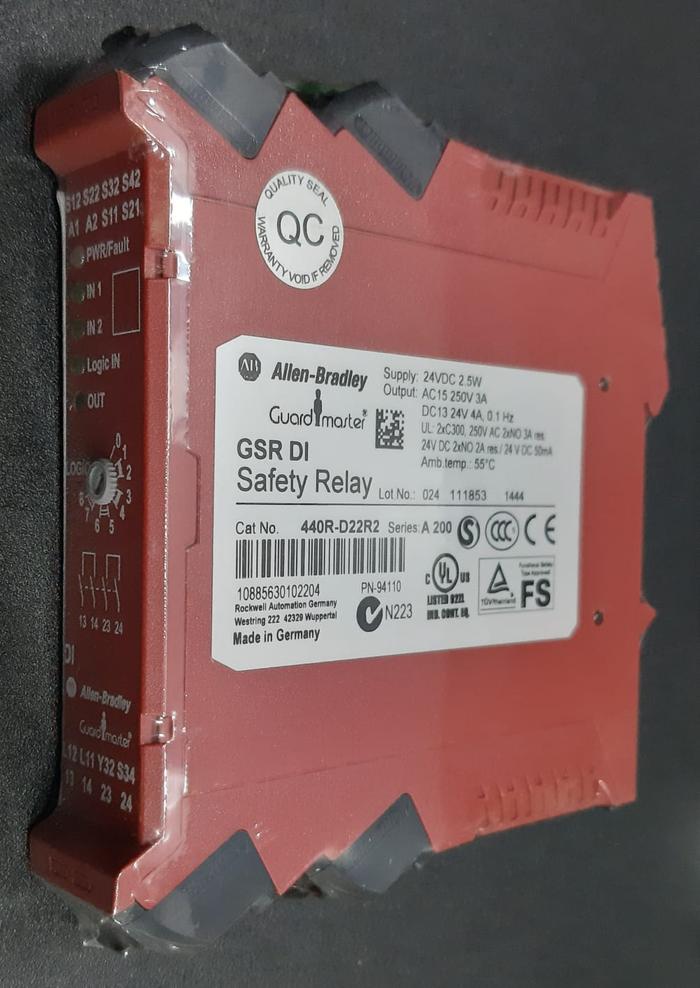 Jual GSR DI Allen Bradley 440R-D22R2 Guardmaster Safety Relay 1NC ...