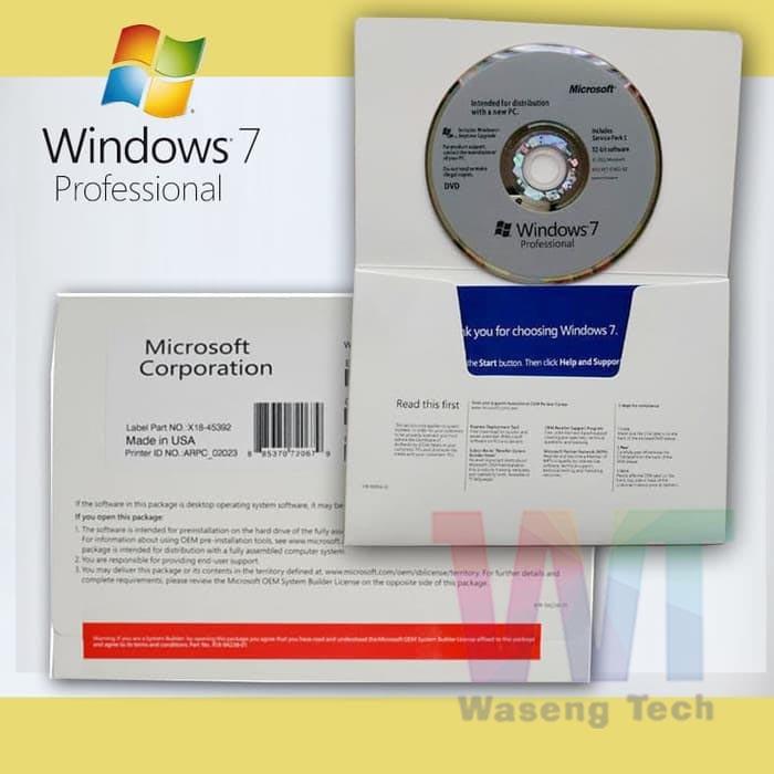 Jual Full Pack Win 64 Bit DVD Original - Win7 Pro - Jakarta Selatan ...