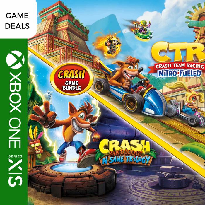 Jual Crash Team Racing (CTR) + Crash Bandicoot Trilogy Xbox One Series ...