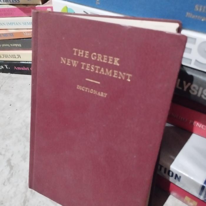Jual The Greek New Testament Dictionary Di Seller Noelle - Cengkareng ...