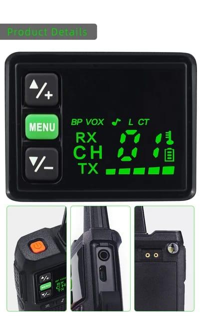 Jual Ht Mini Led Display Two Way Radio Osaka A2 Walkie Talkie - A2 ...