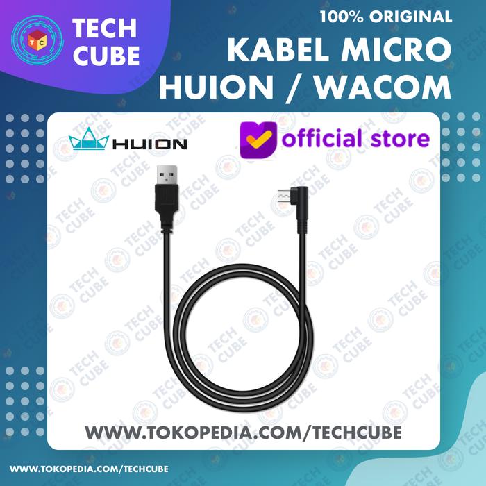 Promo Kabel Colokan Drawing Tablet Cable Huion Wacom Micro USB to USB A ...