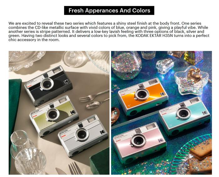 Jual Kodak Ektar H35n / H35-n Half Frame Kamera Analog Reusable 35mm ...