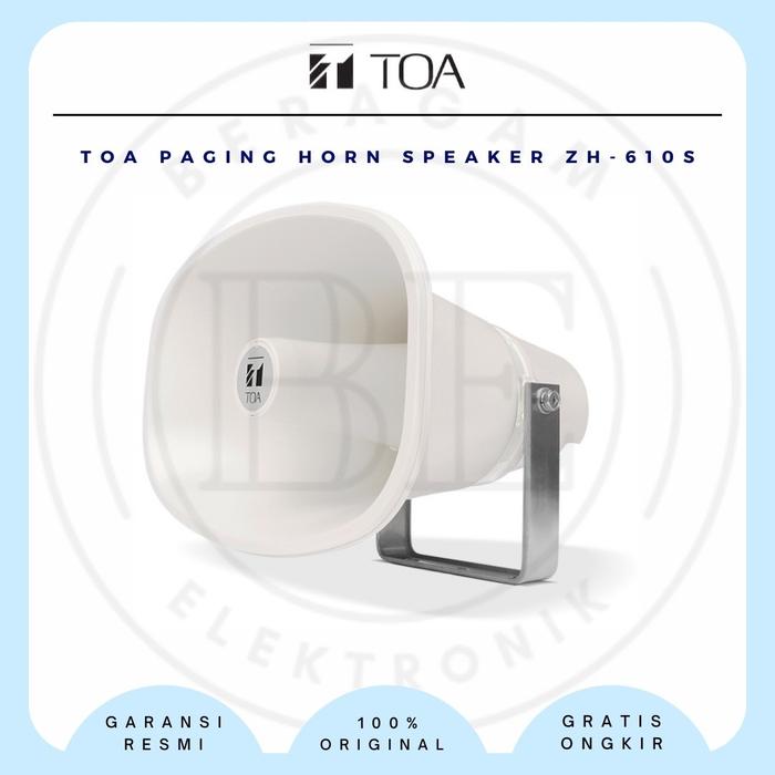 Jual TOA Paging Horn Speaker 10 Watt Garansi Resmi New Original 100% ...