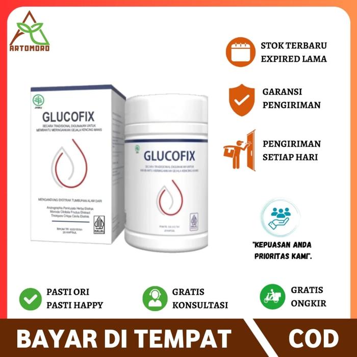 Jual GLUCOFIX Asli Obat Diabetes - Obat Hipertensi - Obat Kolestrol Ori ...