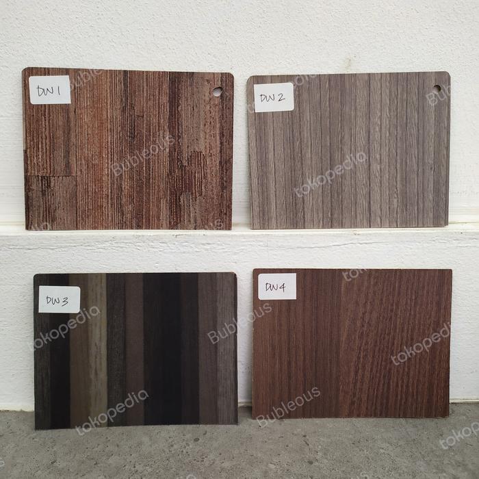 Jual Sample HPL dark wood untuk material board/ presentasi - DW1 - Kota ...