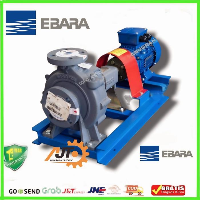 Jual Pompa Centrifugal Pumpa Ebara 50x40 FSHA Motor 1,5Kw 2Hp 380V 4 Pole - Jakarta Barat ...