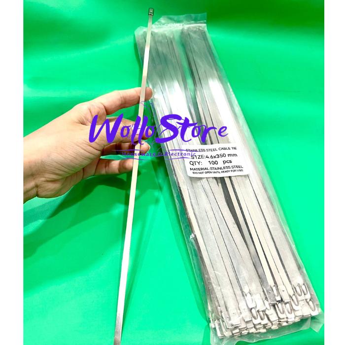 Jual Kabel Ties Stainless 304 / Tali Pengikat Stainles 4.6mm (Harga ...