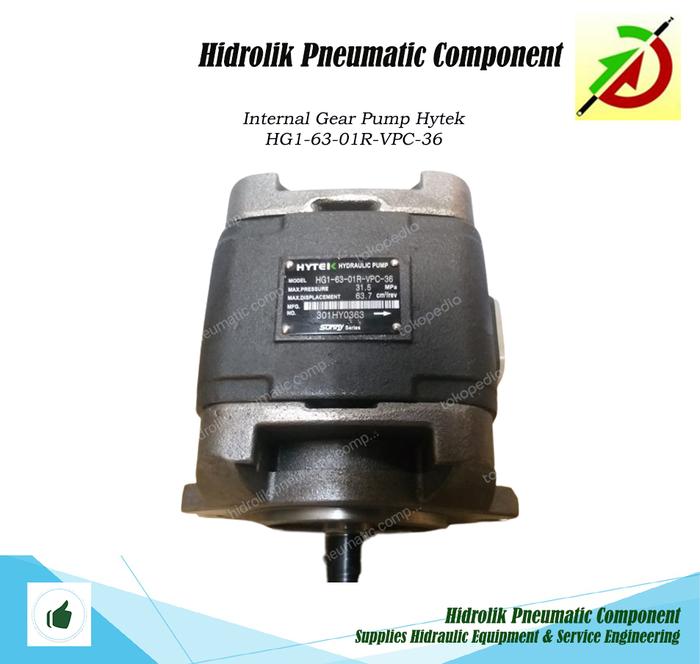 Jual Internal Gear Pump HG1-63-01R-VPC-36 / HG Single Pump HYTEK ...