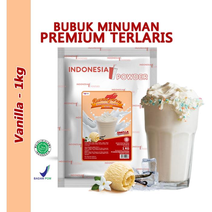Promo Bubuk Minuman Premium Plain Horeca Rasa Vanilla 1 KG Nusantara ...