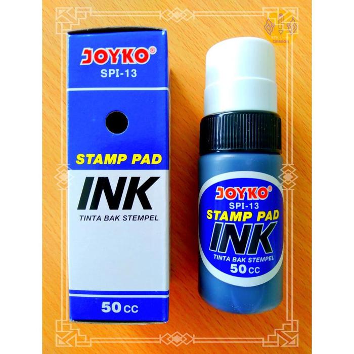 Jual Tinta Refill Bak Stempel Joyko Spi-13 Stamp Pad Hitam 50 Cc ...