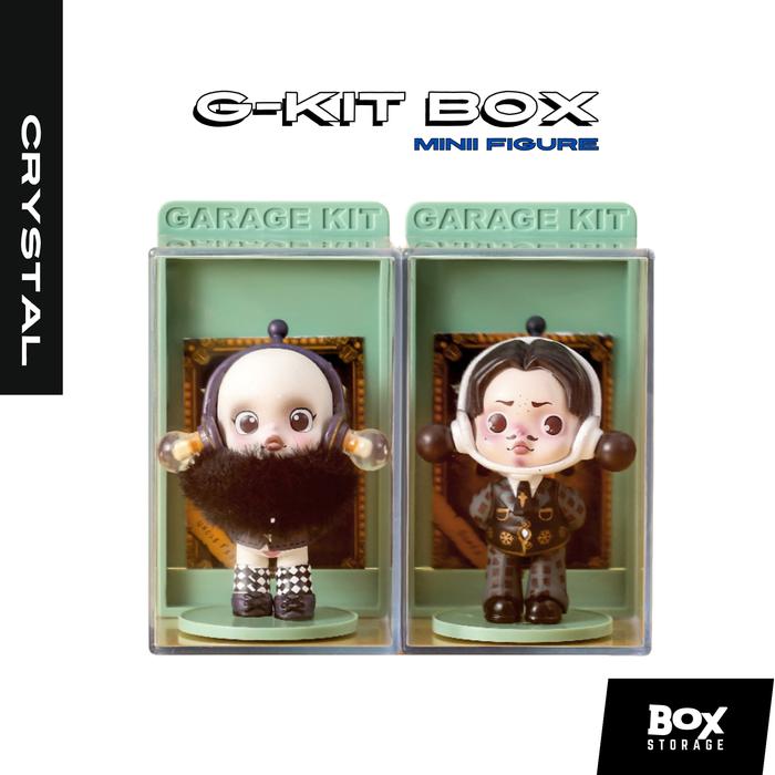 Jual 「G-KIT」Mini Figure Box Green Acrylic Display Box Pop Mart Blind ...
