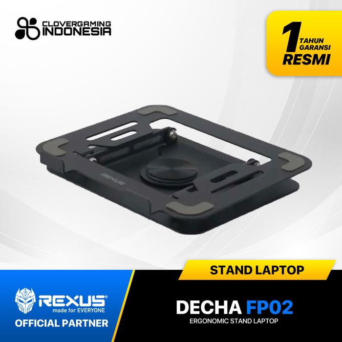 Jual Rexus FP02 FP-02 Decha Laptop Stand Ergonomic Notebook Tablet ...