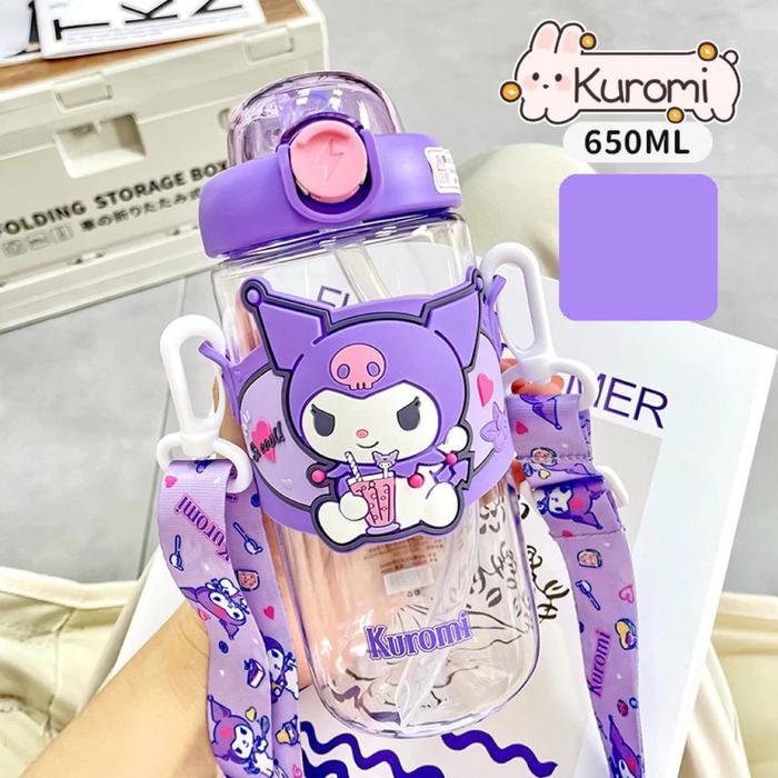 Jual Botol Minum Anak Anak Viral Motif Sanrio 600ml - Ungu Di Seller ...