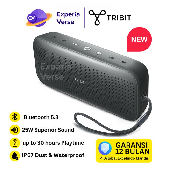 Promo Tribit StormBox Flow Portable Speaker XBass IP67 25Watt XBass ...
