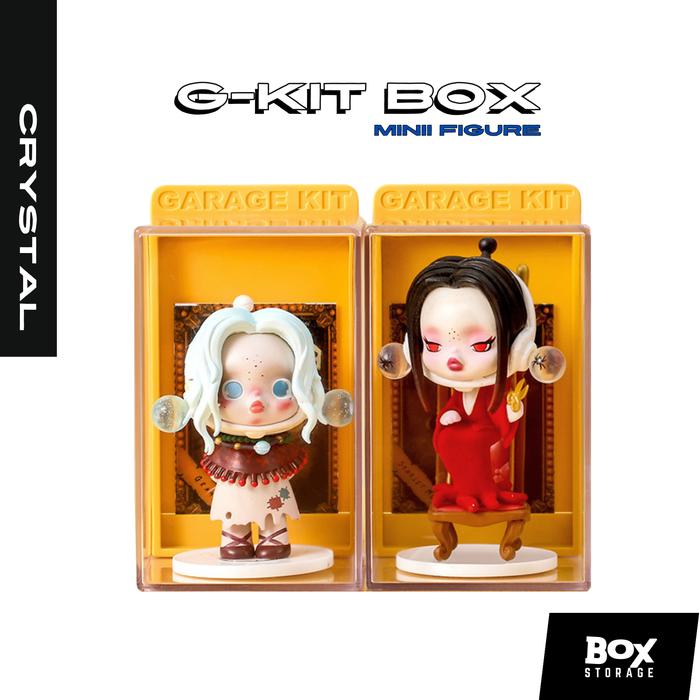 Jual 「G-KIT」Mini Figure Box Yellow Acrylic Display Box Pop Mart Blind ...