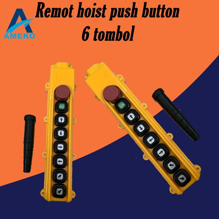 Jual Remote Hoist Push Button 6 Tombol - Jakarta Barat - Ameko teknik ...