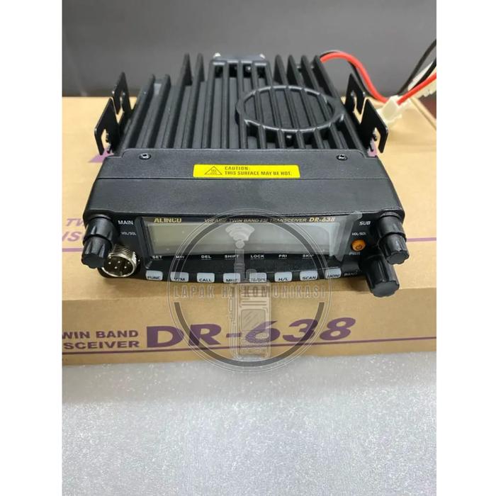 Jual Rig Alinco DR-638 Dual Band Garansi DR638 Removable Control Head ...
