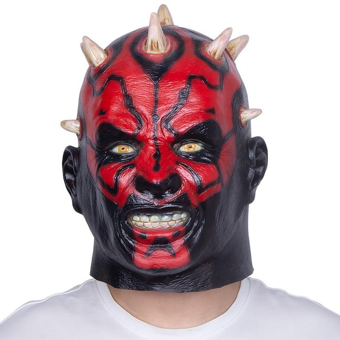 Jual Topeng Cosplay Horor Halloween Setan Merah Latex Mask - Kota ...