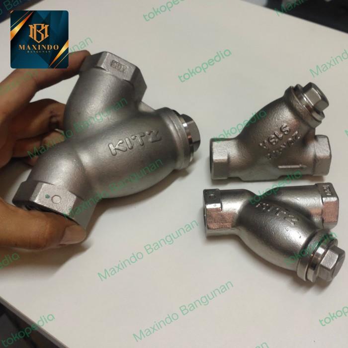 Jual Y Strainer 2" Inch KITZ Stainless Steel 304 / Saringan Kitz SS304 20K - Jakarta Barat ...