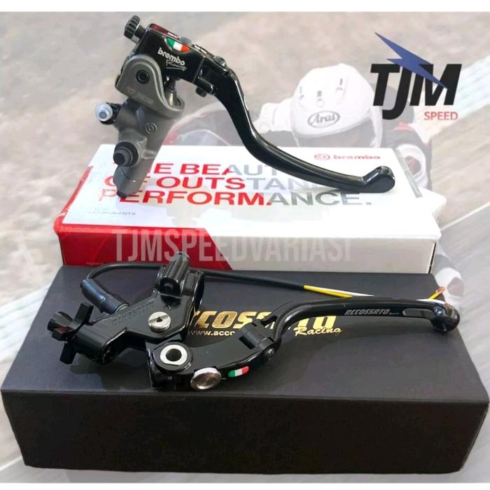 Jual Master Rem Brembo RCS17 RCS 17 + Kopling Accosasto Accossato ...