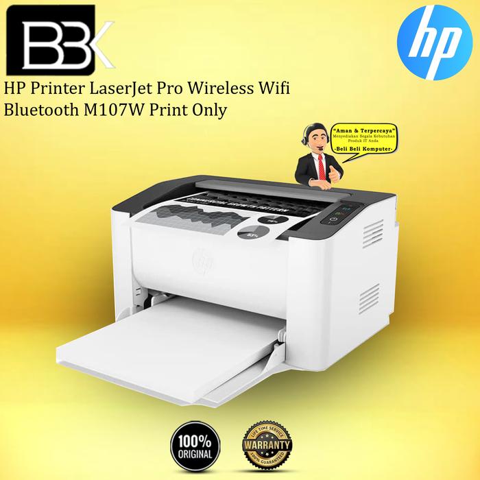 Jual HP Printer LaserJet Pro Wireless Wifi Bluetooth M107W Print Only ...