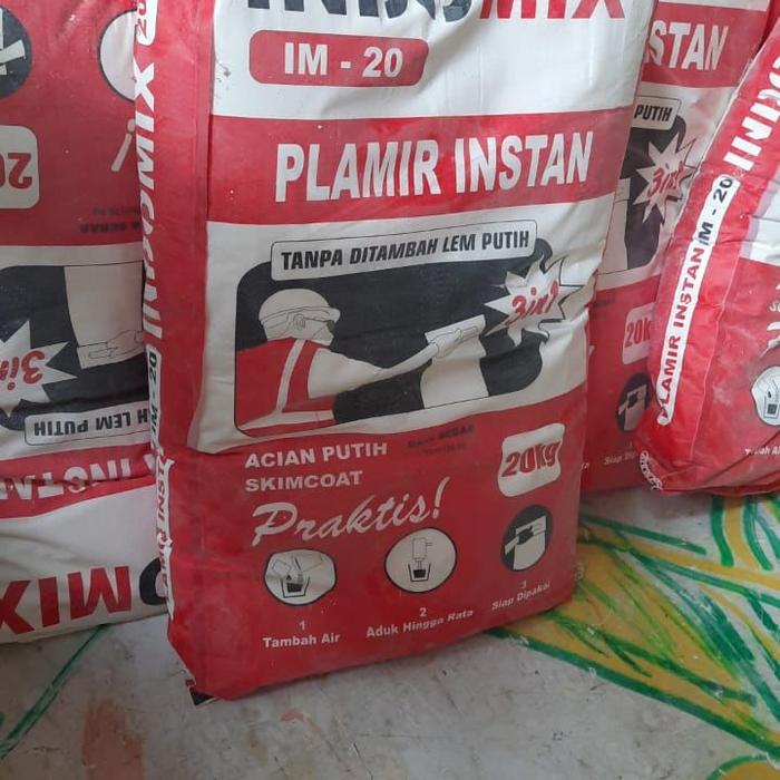 Jual Plamir Tembok Dinding Instan Indomix IM -20 20 KG - Kota Makassar ...
