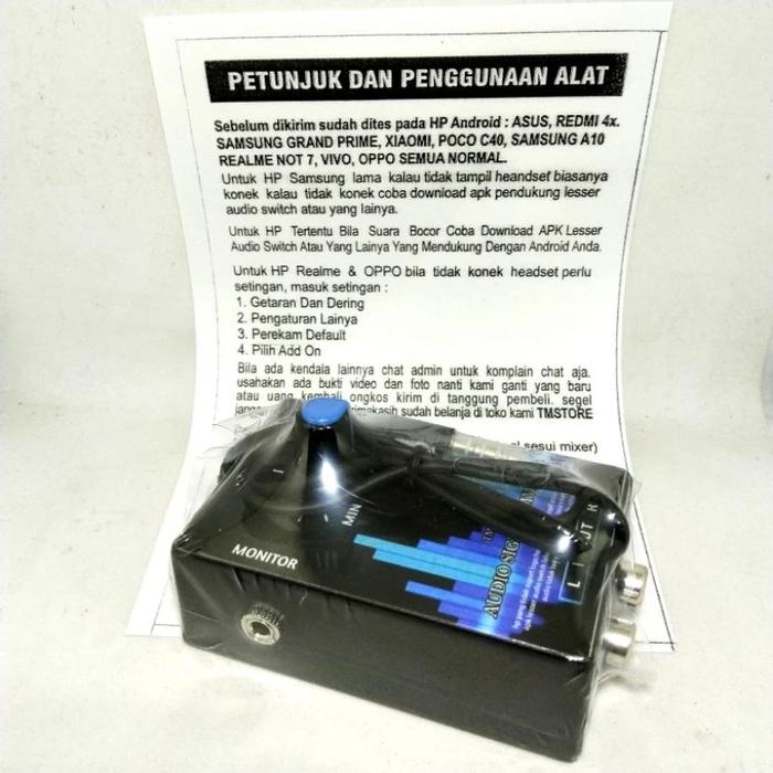 Jual Alat Rekam Audio Control Dari Mixer Ke Hp Android Suara Jernih V ...