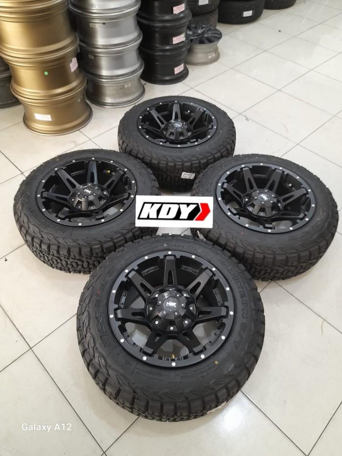 Jual Pelek Bekas Racing Offroad HSR KOCHI R17 + Ban ACC 225 65 R17 ...