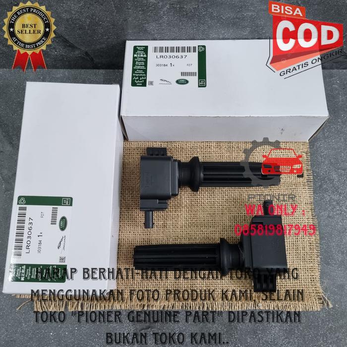Jual COIL IGNITION KOIL RANGE ROVER EVOQUE ORIGINAL FOMOCO LR030637 ...