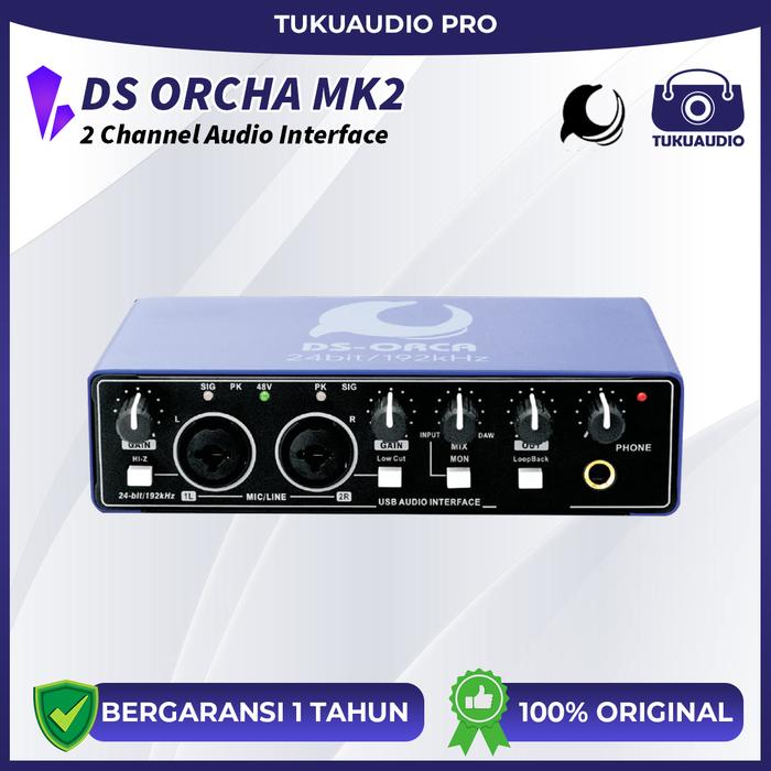 Jual Dolphin Sound DS ORCA MK2 - 2 Channel Audio Interface - Jakarta ...