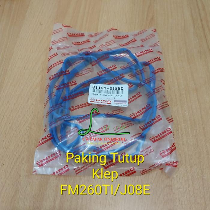 Jual Packing paking tutup klep gasket cover valve biru hino lohan jo8e - Jakarta Barat - CV ...