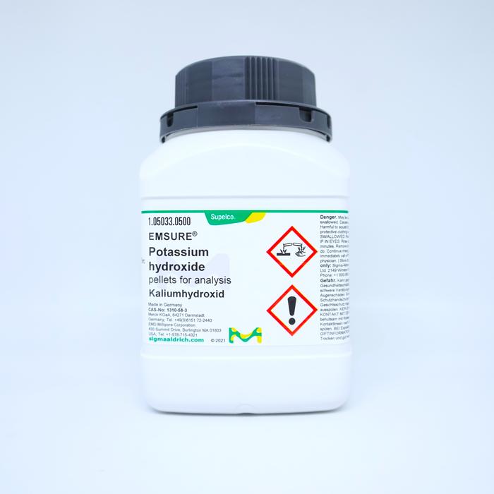 Jual Potassium Hydroxide|MERCK|1.05033.1000|Chemical Reagent|1Kg ...