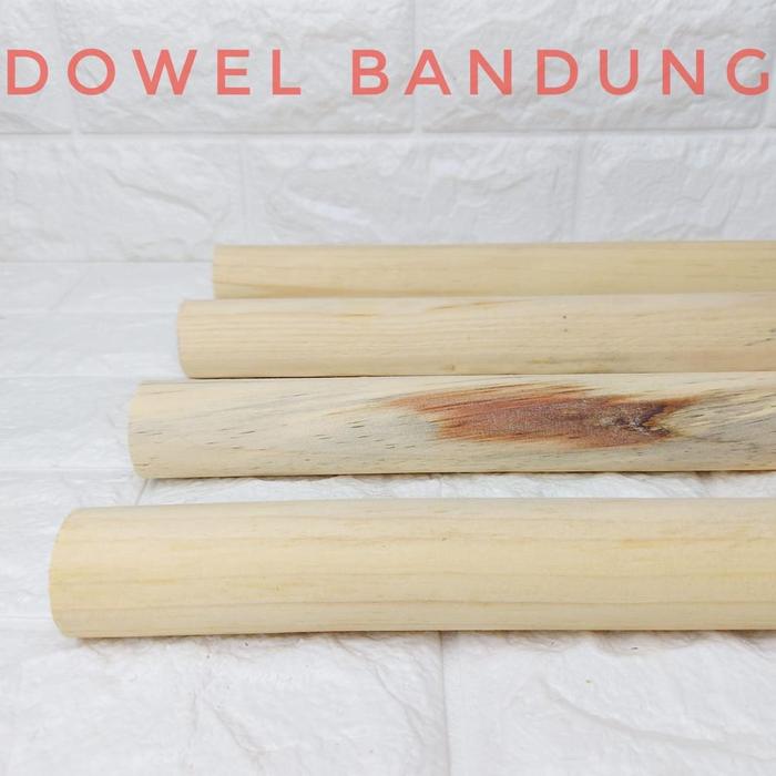 Jual Dowel Kayu Jati Belanda Diameter 35 mm Panjang 120 cm - Dowel Kayu ...
